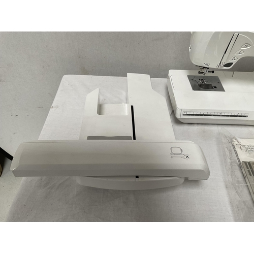 BROTHER GALAXIE 300D EMBROIDERY MACHINE WITH MANUAL AND ATTACHMENTS