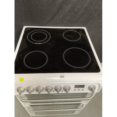 HOTPOINT ULTIMA 4 RING ELECTRIC COOKER (AS NEW)
