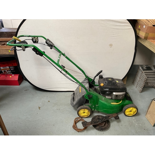 JOHN DEERE JX90 SELF PROPELLED PETROL LAWN MOWER WITH 22” CUT A/F