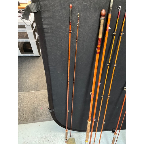 FOUR VINTAGE HARDY FISHING RODS TO INCLUDE TWO PIECE FLY ROD (THE ...