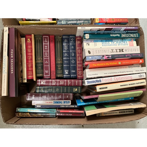 4 BOXES OF BOOKS