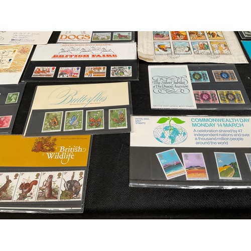 QUANTITY OF FIRST DAY COVER STAMPS ETC