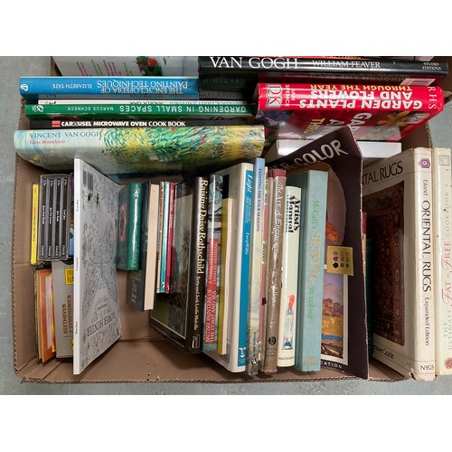 TWO BOXES OF BOOKS.