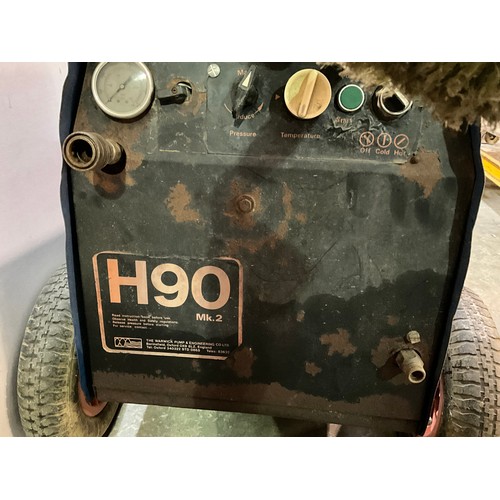 A H90 MARK 2 WARWICK PRESSURE WASHER COMPLETE WITH LANCES AND BRUSH IN ...