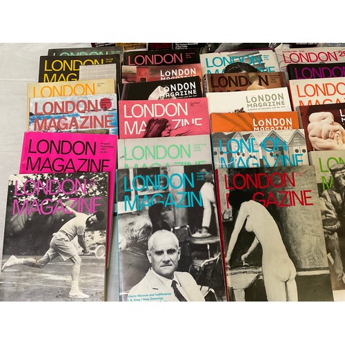 BOX OF VINTAGE LONDON MAGAZINES (80)