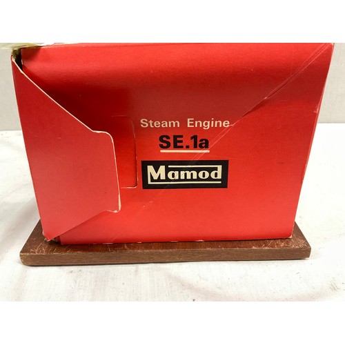 BOXED MAMOD SE1A STEAM ENGINE (BOX A/F)