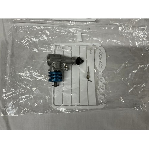 BOX OF MODEL ENGINES AND PARTS