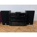 JVC STACKING STEREO SYSTEM AND GELESTION SPEAKERS