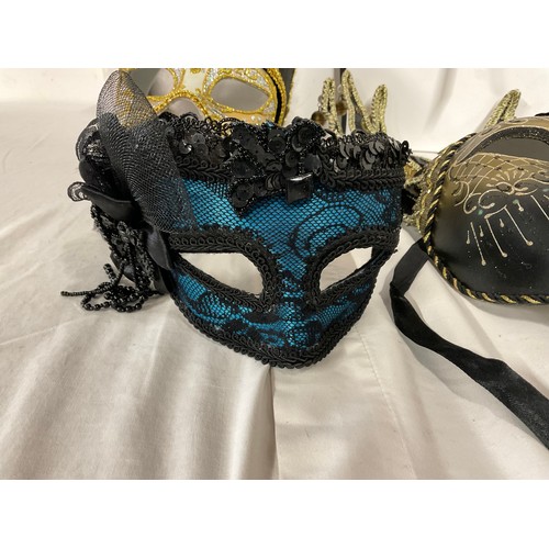 BOX OF MASQUERADE MASKS