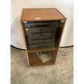 JVC STACKING SYSTEM IN ORIGINAL CABINET