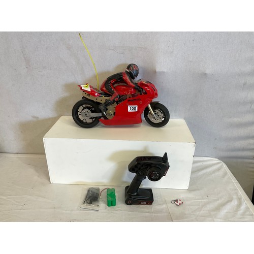 DUCATI REMOTE CONTROL MOTORBIKE WITH RIDER ETC