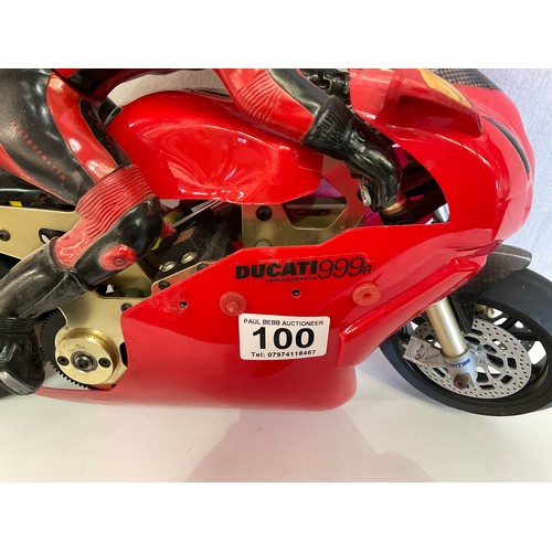 DUCATI REMOTE CONTROL MOTORBIKE WITH RIDER ETC