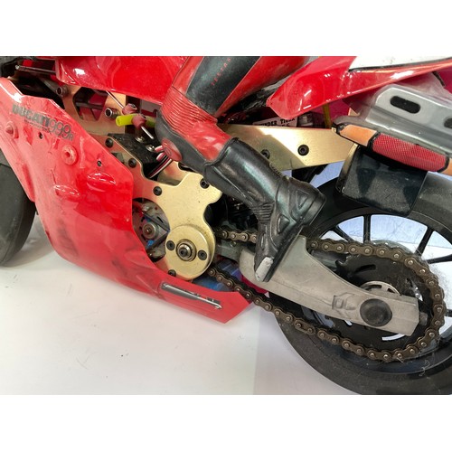 DUCATI REMOTE CONTROL MOTORBIKE WITH RIDER ETC
