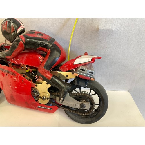 DUCATI REMOTE CONTROL MOTORBIKE WITH RIDER ETC
