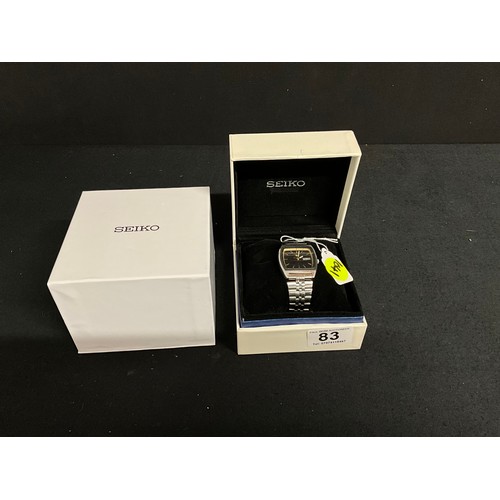 GENTS SEIKO AUTOMATIC WRIST WATCH COMPLETE WITH PRESENTATION BOX