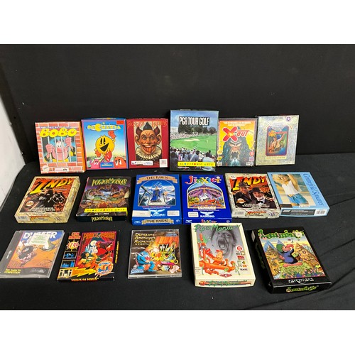 CRATE OF COMPUTER GAMES TO INCLUDE AMIGA ETC