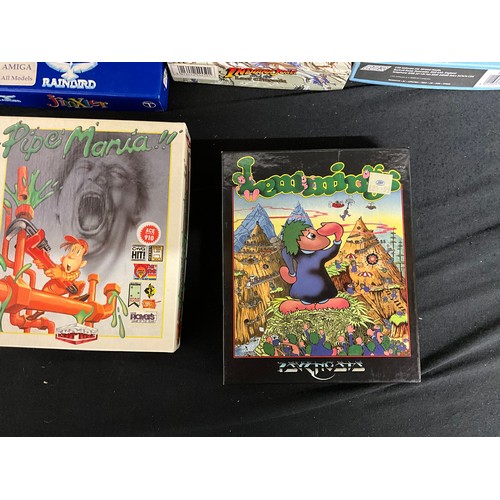 CRATE OF COMPUTER GAMES TO INCLUDE AMIGA ETC