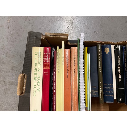 BOX OF HARDBACK BOOKS