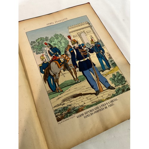 VICTORIAN FRENCH COLLECTION OF MILITARY PRINTS