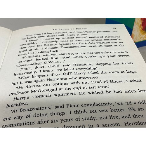 HARBACK HARRY POTTER AND THE HALF BLOOKD PRINCE FIRST EDITION WITH ...