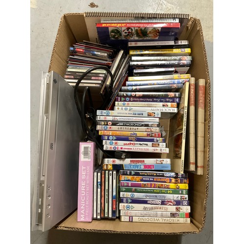 BUSH DVD PLAYER SELECTION OD DVD'S, CD'S AND BOOKS