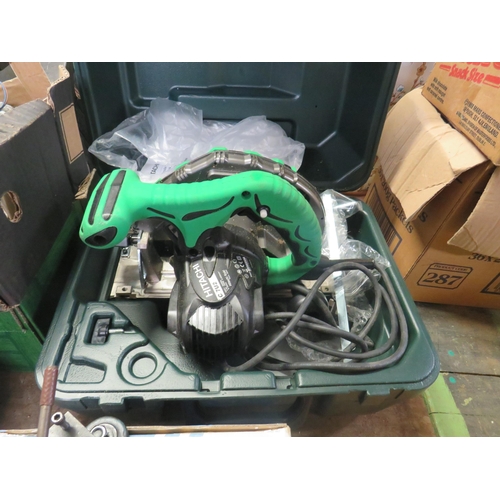 As new Hitachi circular saw