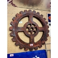 Composition stone cog wheel 27" diameter