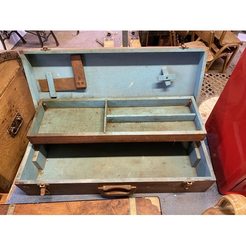 Wooden carpenters box