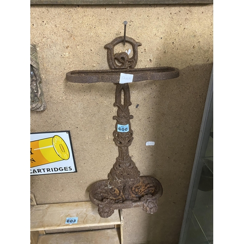 Cast iron stick stand