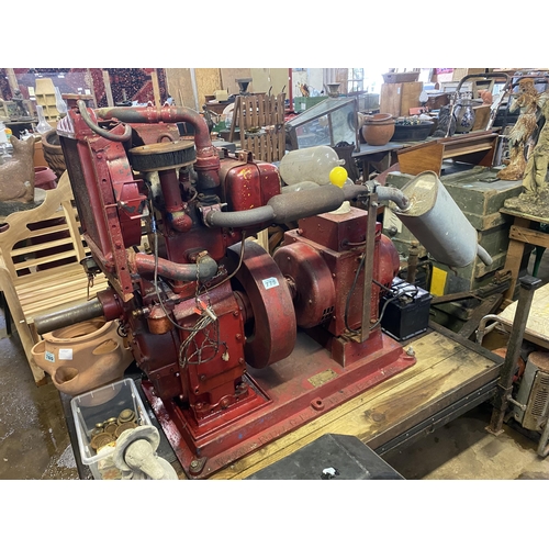 Ruston & Hornsby powered diesel generator on trailer, 240v 5kw, very ...