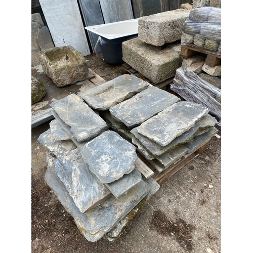 Large pallet of random sloor slate