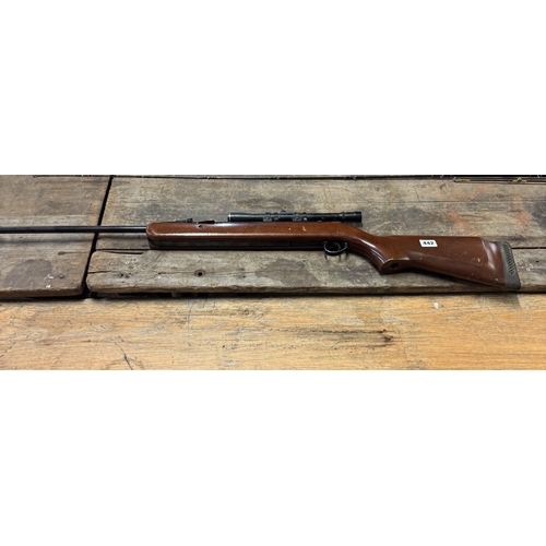.22 BSA sport air rifle with BSA 4x20 scope