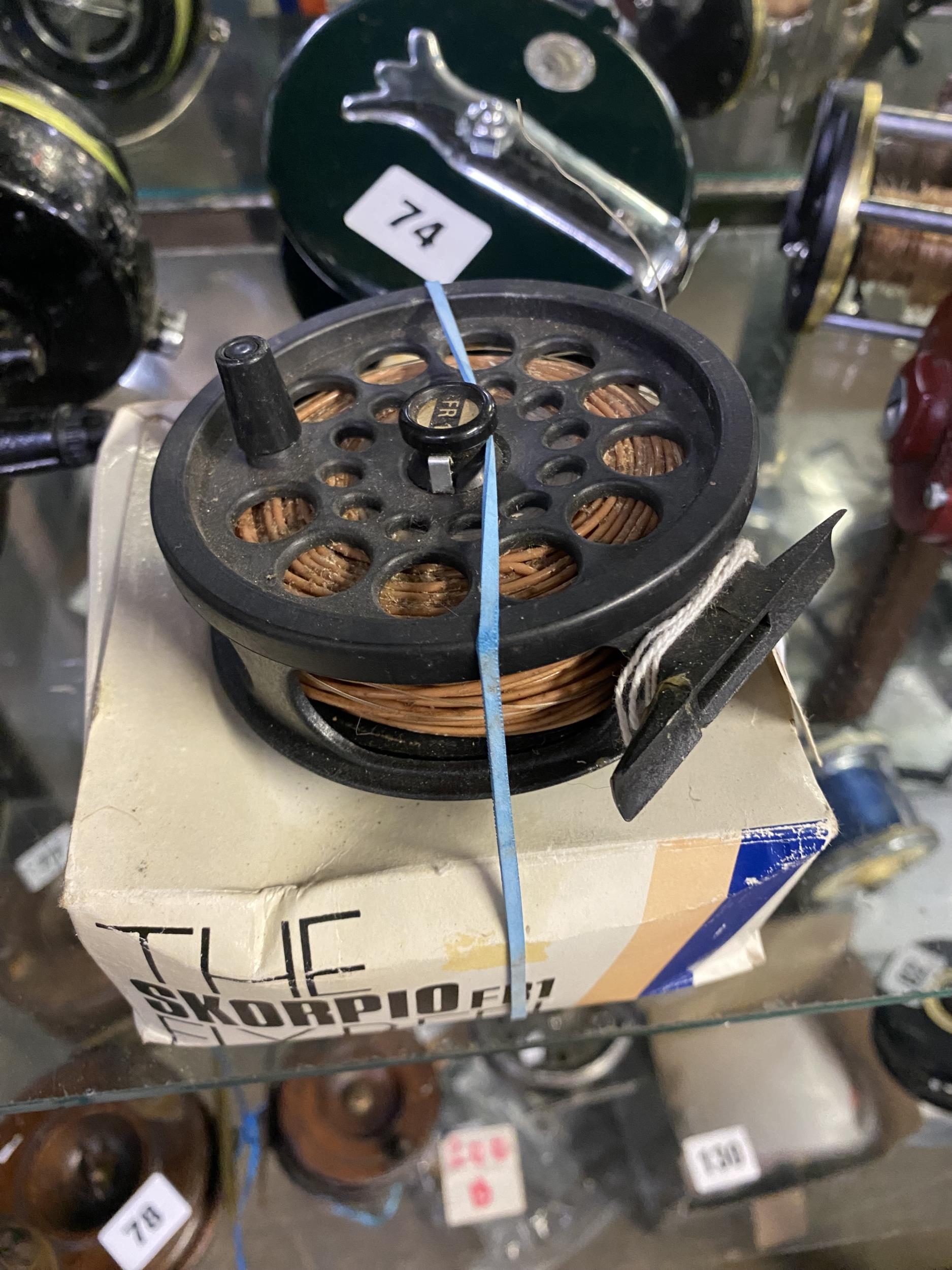 Sundridge boxed reel and spare spool