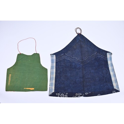 FOUR CHINESE EMBROIDERED SILK DUDOU, CIRCA 1900 AND LATER. Including ...