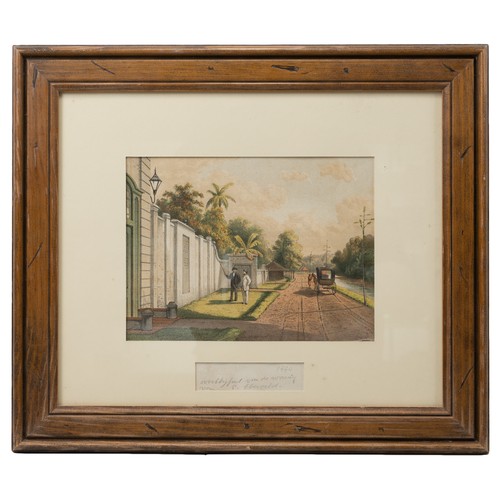 AFTER JOSAIS CORNELIS RAPPARD (1824-1898) - 'Pieter Eberveld Memorial ...