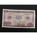 ULSTER BANK £20 NOTE