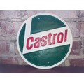 ROUND CASTROL SIGN