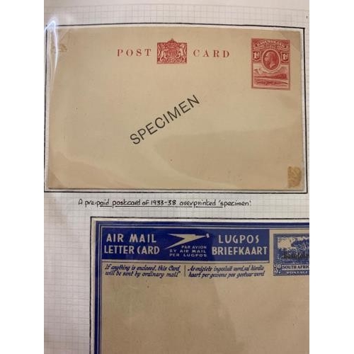 A MOST INTERESTING LOT HOUSED IN NUMEROUS VOLUMES, Stamps and Covers ...