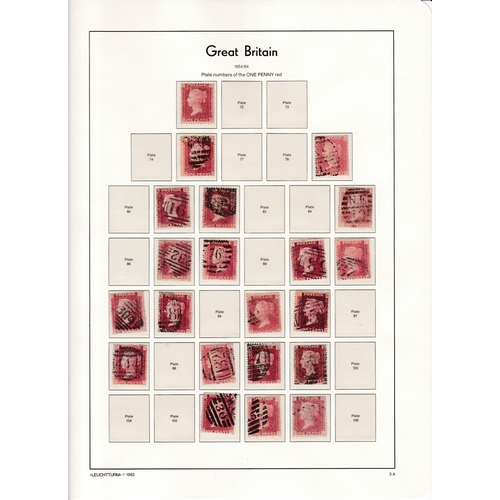 Lighthouse hingeless album pages with definitive only, over 1300 stamps ...