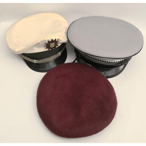 Vintage Police Hats. Three assorted hats from police forces around the ...