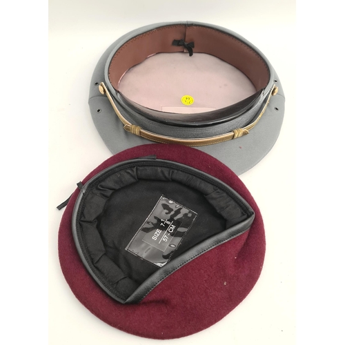 Vintage Police Hats. Two assorted hats from police forces around the ...