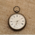 Sterling Silver Cased J B Yabsley London Pocket Watch. The Hallmark on ...