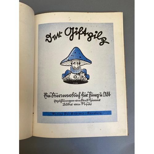 Ernst Hiemer, Der Giftpilz, Der Sturmer Nurnberg 1938, illustrations by ...