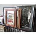 THREE ADVERTISING MIRRORS