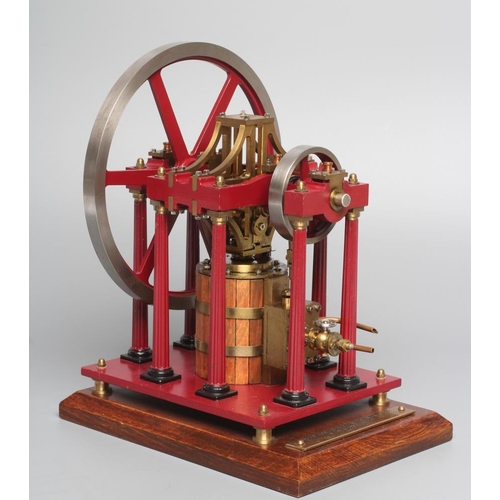 A James Booth Rectilinear six pillar steam engine of 1843. An ...