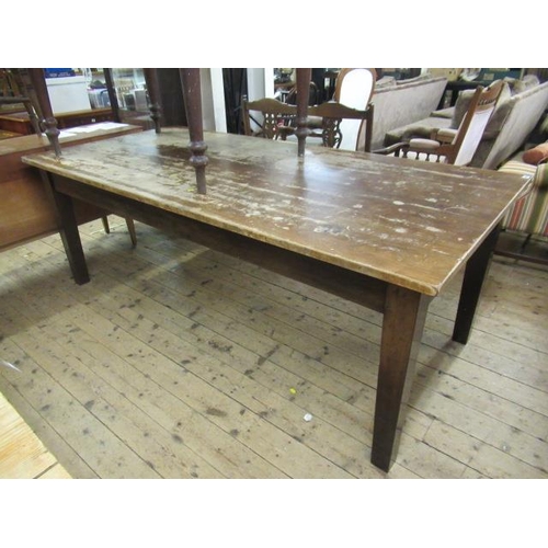 LARGE REFECTORY TABLE
