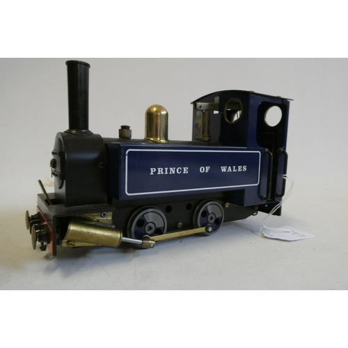 Mamod SL5 Prince of Wales steam locomotive finished in blue, good to ...