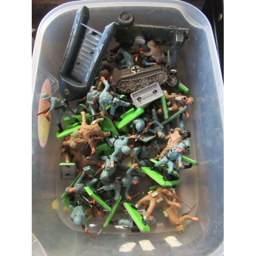 BOX OF TOY SOLDIERS