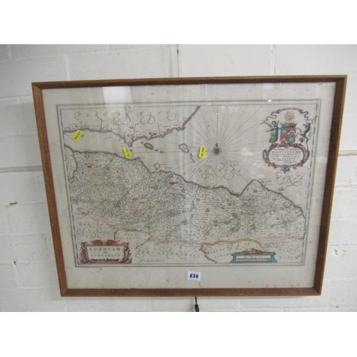 ANTIQUE MAP OF LOTHIAN