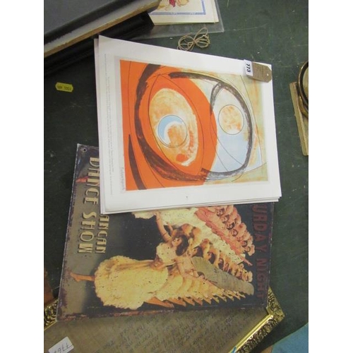 BARBARA HEPWORTH LITHOGRAPH AND REPRODUCTION POSTER